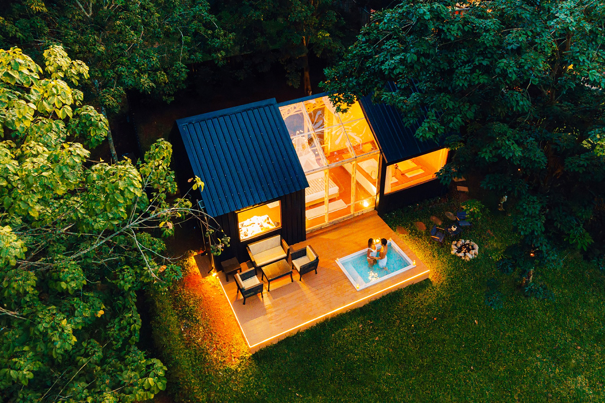 여행객들 다들 놀란다는 투명 오두막(?) 숙소, 여기입니다