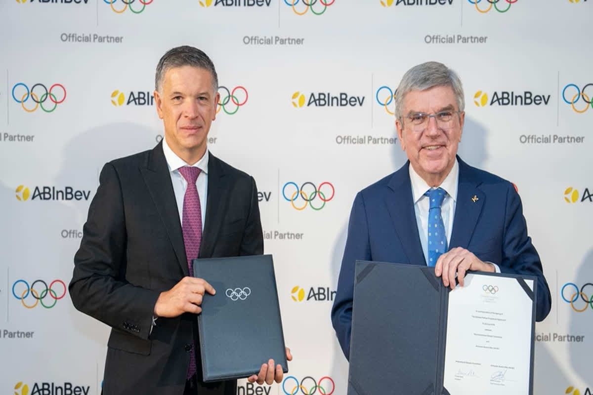 ‘오비맥주' 모기업 AB인베브, IOC와 올림픽 파트너십 계약 체결
