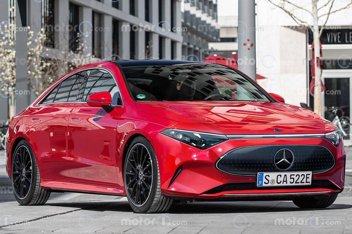 "카푸어들 침 질질" 벤츠 CLA 후속 모델 등장, 이 비주얼 진짜 실화?