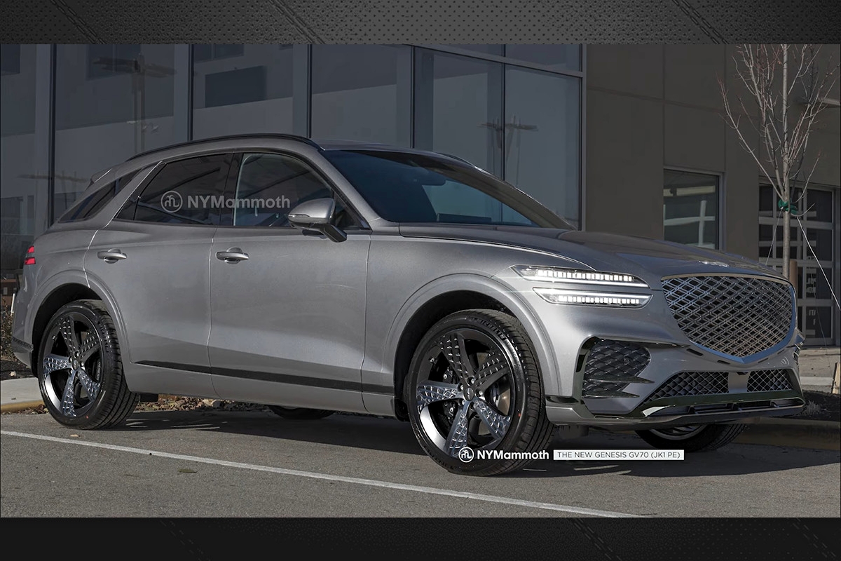 "하극상 미쳤다" 비주얼 대박 신형 GV70, 아빠들 심장 제대로 폭발