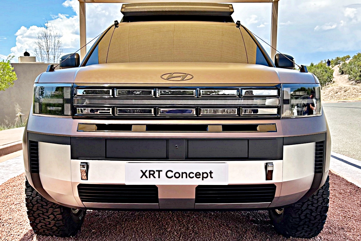 "비주얼 미쳤다.." 신형 싼타페, 디펜더 뺨 치는 오프로드 모델 공개!