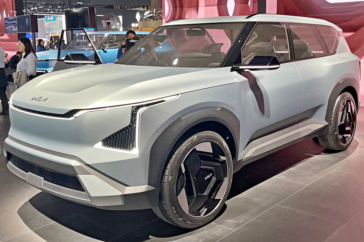 "보조금 100% 가능" 기아 EV5 디자인 유출, 비주얼 벌써 난리 났죠