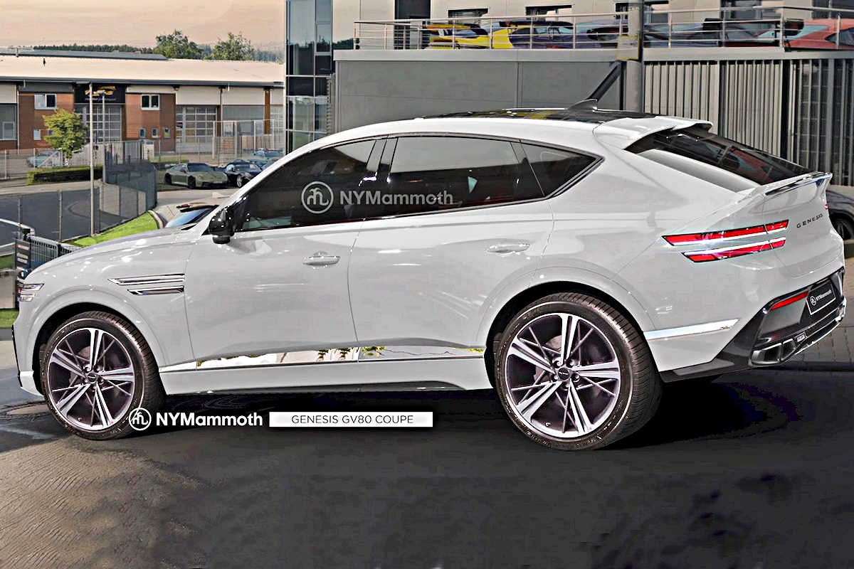 "카이엔 뺨 치네?" GV80 쿠페 역대급 디자인, 아빠들 결국 흥분 폭발