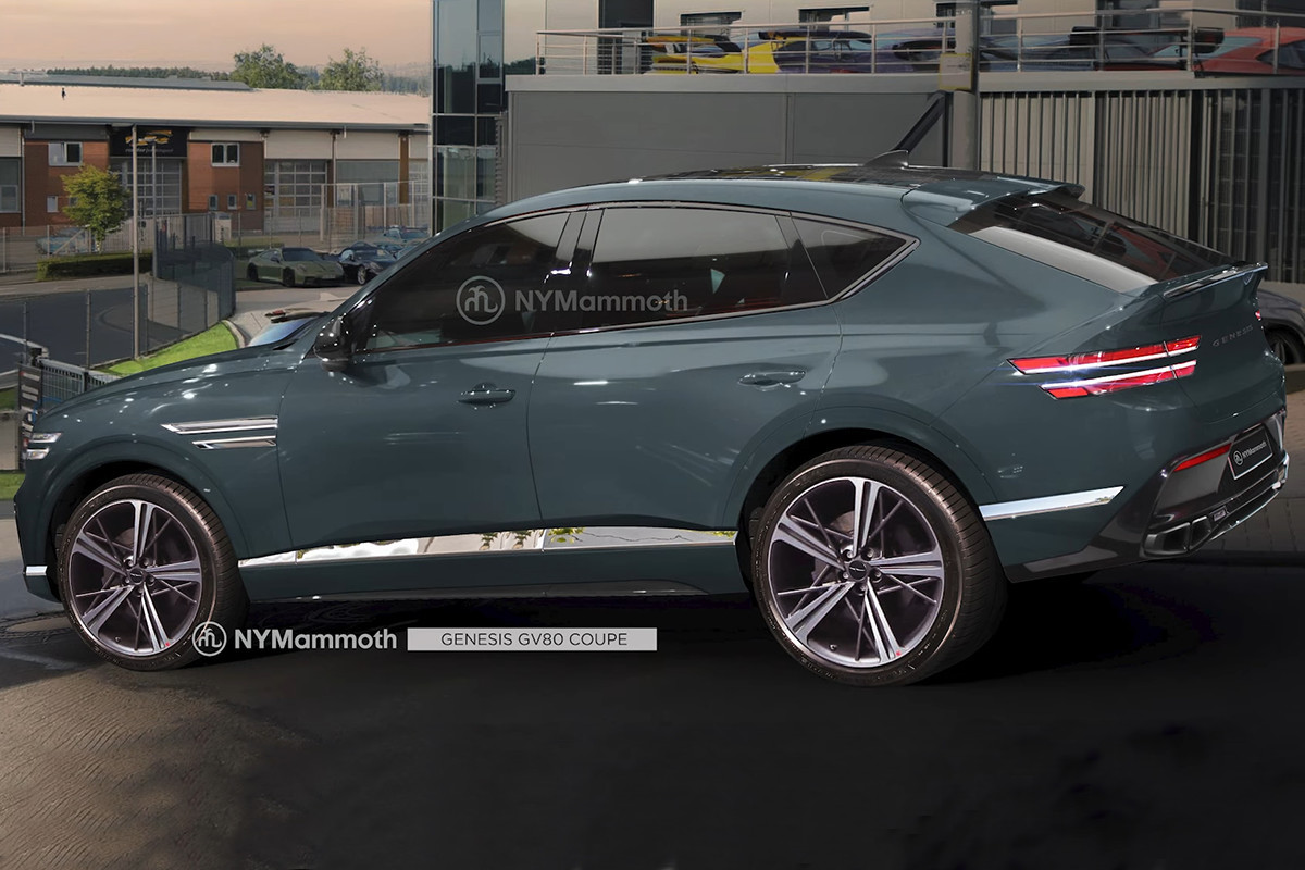 "카이엔 뺨 치네?" GV80 쿠페 역대급 디자인, 아빠들 결국 흥분 폭발