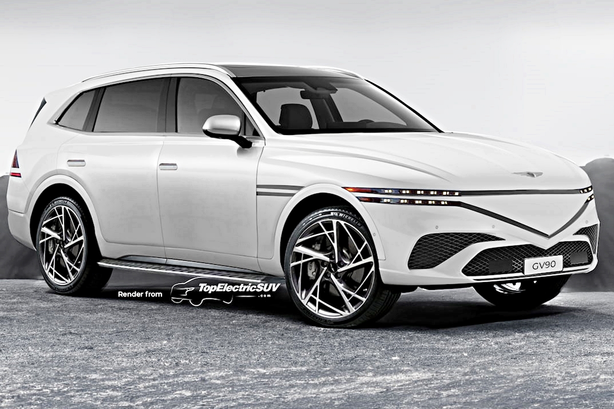 "스케일 미쳤네" 제네시스가 준비하는 GV90, 무려 이렇게 나옵니다