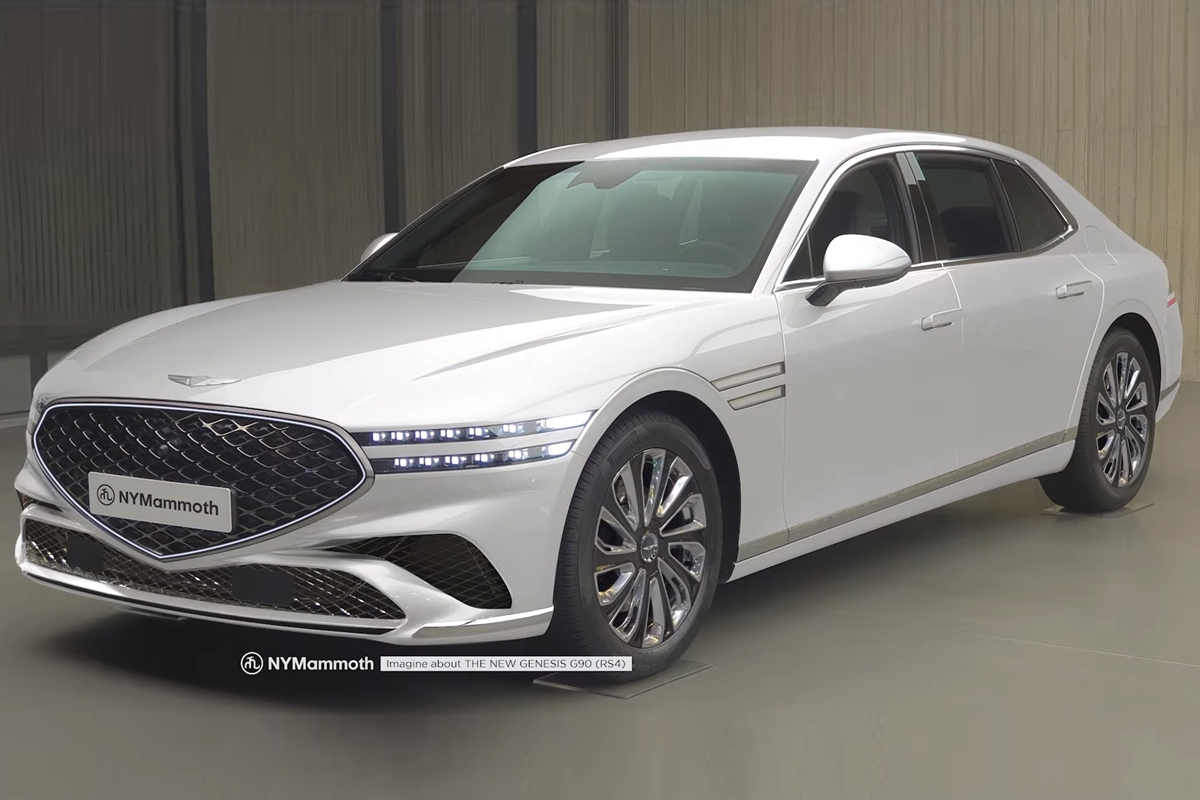"이건 좀 대박.." 제네시스 G90 F/L, 미쳐버린 디자인 수준 공개됐죠