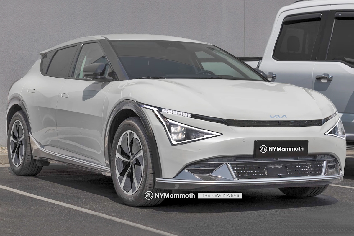 "흡사 삼각떼.." EV6 페이스리프트, 충격 디자인 공개에 네티즌 경악