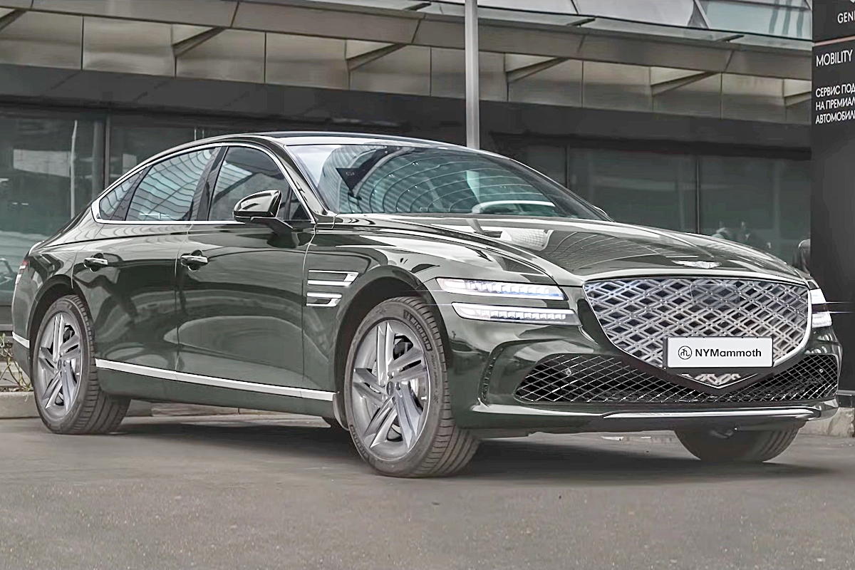 '바로 계약한다' 제네시스 신형 G80 디자인 수준에 아빠들 눈 돌았죠