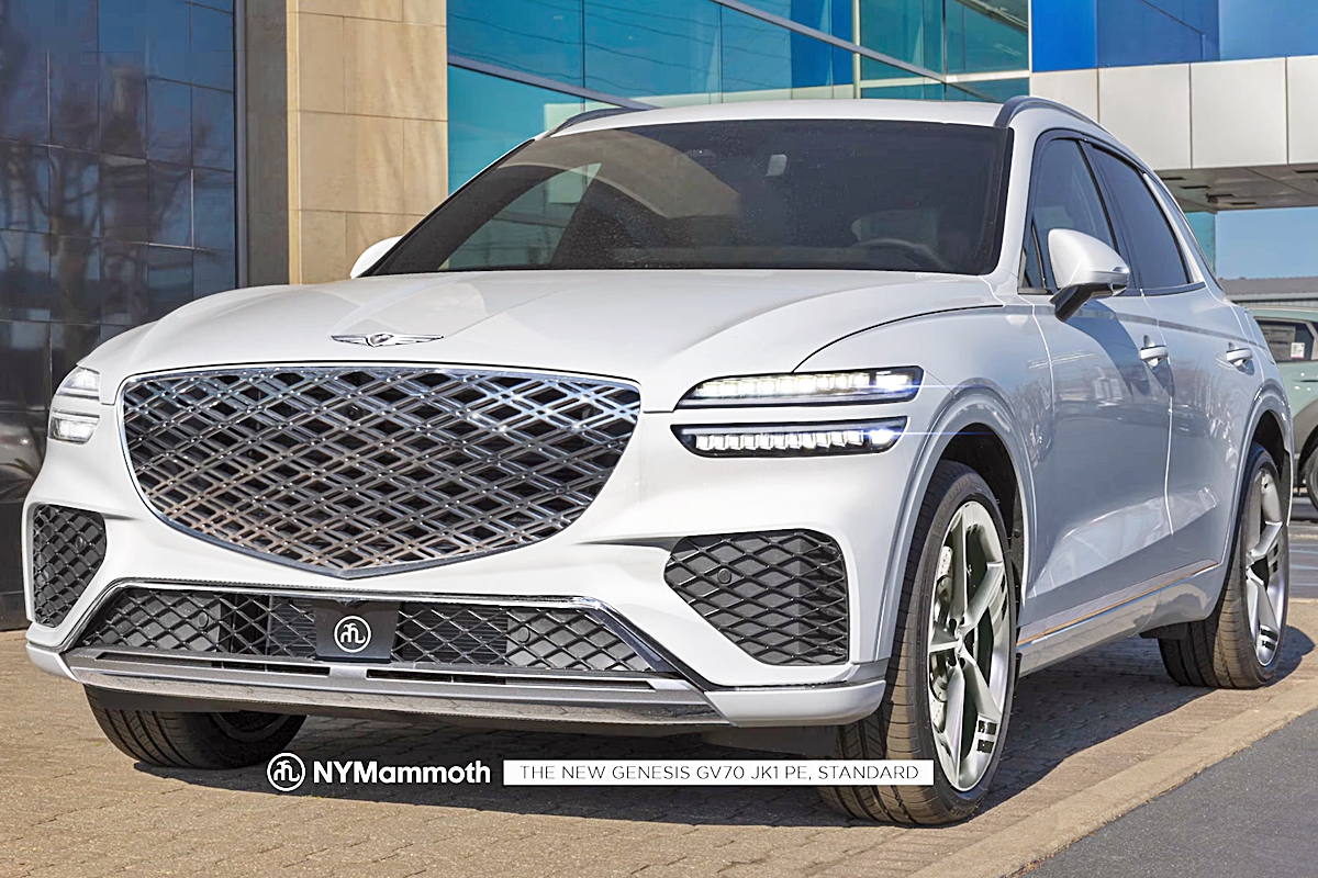 '옵션 없어도 충분'.. 출시 앞둔 신형 GV70, 깡통 비주얼 수준 이 정도